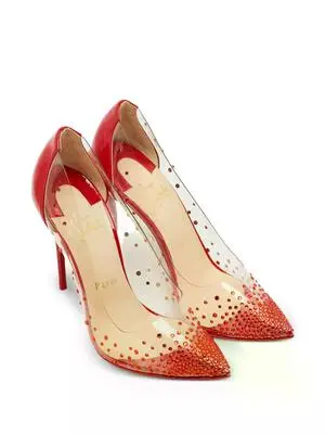 CHRISTIAN LOUBOUTIN Degrastrass Crystal Embellished Pumps