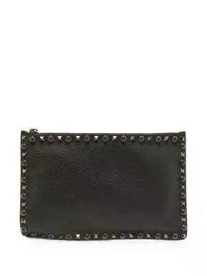 Valentino Garavani Rolling Rockstud Clutch Bag