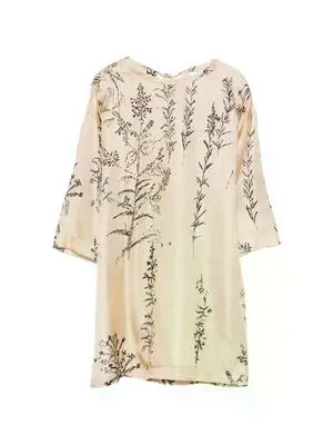 ALYSI Floral-print Tie-fastening Blouse