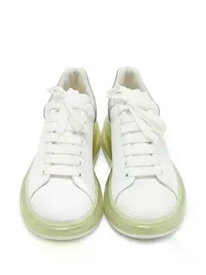 Alexander McQueen Oversized Lace-up Sneakers - White