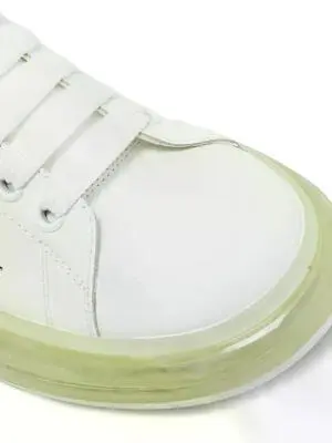 Alexander McQueen Oversized Lace-up Sneakers - White