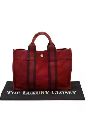 Hermès Fourre Tout Pm Canvas Tote Bag