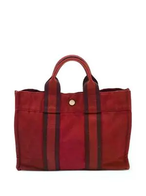 Hermès Fourre Tout Pm Tote Bag - Red