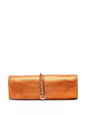 Burberry Buckle Fold-over Clutch Bag