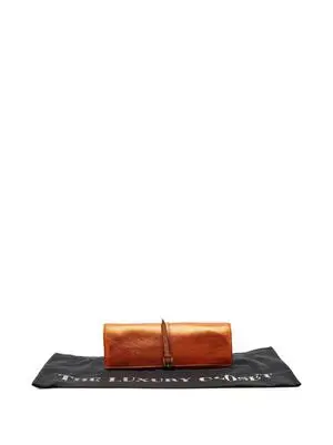 Burberry Buckle Fold-over Clutch Bag
