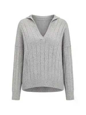 Liviana Conti Ribbed-knit Sweater - Grey