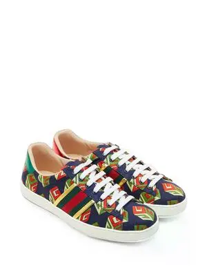 Gucci Ace Web-detail Sneakers