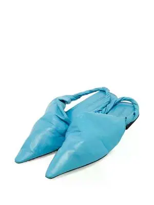 Bottega Veneta Pointed-toe Twist Ballet Flats