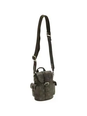 LOUIS VUITTON Nano Christopher Monogram-eclipse Backpack
