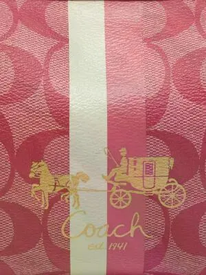 COACH Monogram Canvas Shoulder Bag