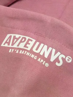 AAPE BY *A BATHING APE Logo-print Zip-up Hoodie