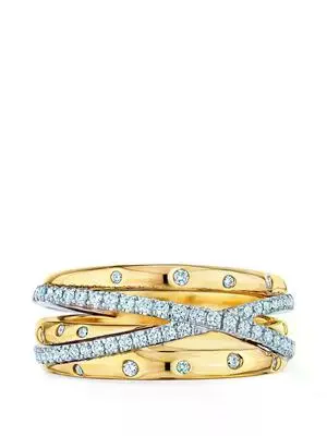Kwiat Orbit Diamond Crossover Ring