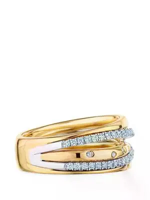 Kwiat Orbit Diamond Crossover Ring