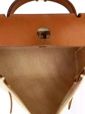 Hermès 2002 Toile Herbag Pm Satchel