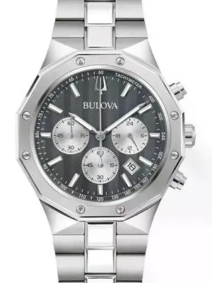 Bulova Chronograph Watch - Grey