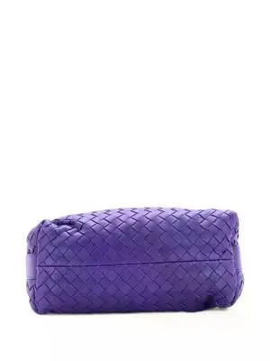Bottega Veneta Cosmetic Handle Case Intrecciato Nappa Large Pouch