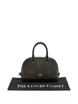COACH Mini Sierra Monogram Tote Bag