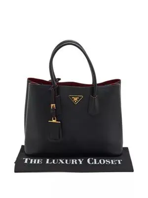 Prada Saffiano Cuir Double-handle Tote Bag