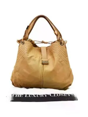 JIMMY CHOO Tulita Leather Tote Bag