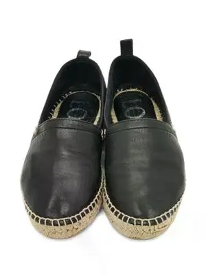 Loewe Flat Leather Espadrilles