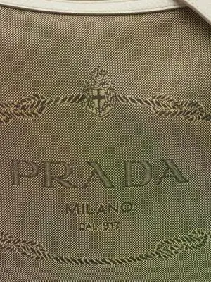 Prada Logo Print Crossbody Bag