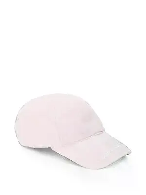 Alexander Wang Crystal Hotfix-logo Twill Baseball Cap - Pink