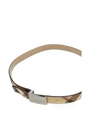 Burberry Nova Check Buckle Belt
