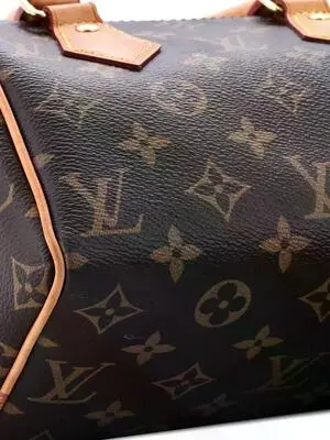 LOUIS VUITTON Speedy Bandouliere Monogram Canvas Bag