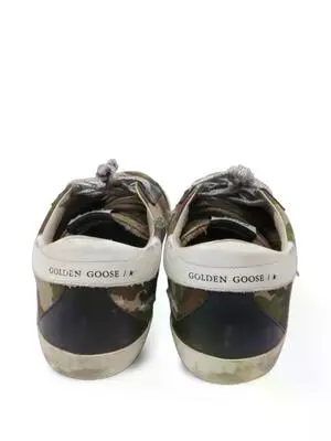GOLDEN GOOSE 2020 Camouflage Super-star Sneakers