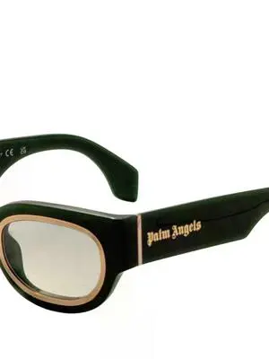Palm Angels Pier Oval-frame Sunglasses