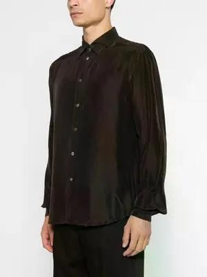 Barena Venezia Maridola Long-sleeve Button-down Shirt - Brown