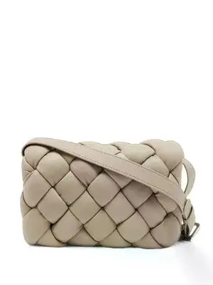 Jw Pei Maze Woven-texture Crossbody Bag - Neutrals