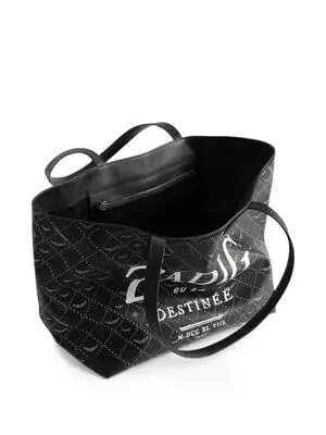 Zadig&Voltaire Z Shopper Xl Monogram Bag - Black