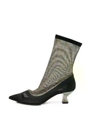 Fendi Colibri Lace Sock Boots
