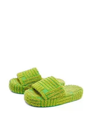 Bottega Veneta Resort Sponge Flat Sandals