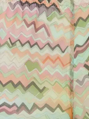 Missoni Zigzag-print Straight-leg Trousers