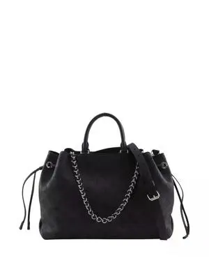 LOUIS VUITTON 2021-2026 Monogram Mahina Bella Tote Satchel - Black