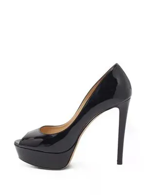 JIMMY CHOO Luna Peep-toe Pumps