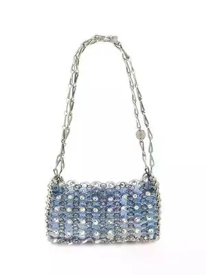Rabanne 1969 Nano Shoulder Bag - Blue