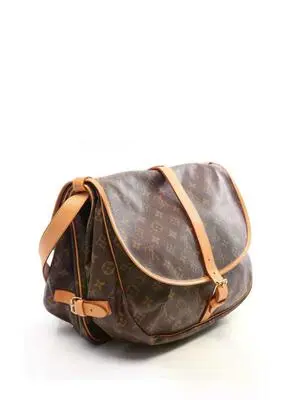 LOUIS VUITTON Monogram Saumur 35 Crossbody Bag