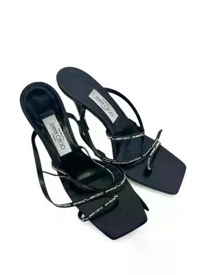 JIMMY CHOO X Off-white Jane 100 Leather Sandals