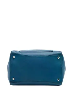 Prada 2013-2026 Soft Calf Front Pocket Shopping Tote Satchel