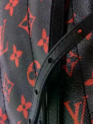LOUIS VUITTON Palm Springs Limited Edition Monogram Infrarouge Mini Backpack