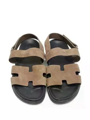 Hermès H Cutout Slingback Sandals