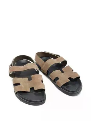 Hermès H Cutout Slingback Sandals