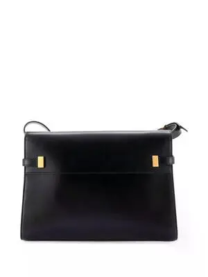Saint Laurent Manhattan Leather Medium Shoulder Bag - Black