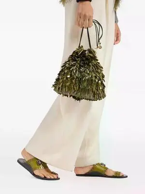 La DoubleJ Dustbag Pochette Embroidered