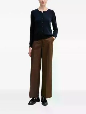BENETTON Button-down Knitted Cotton Cardigan