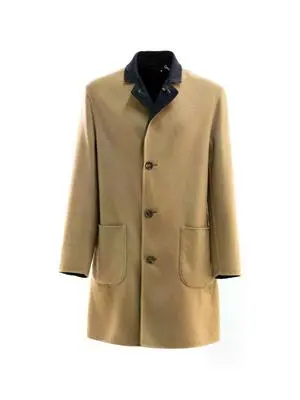 KIRED Reversible Double-breasted Coat - Neutrals