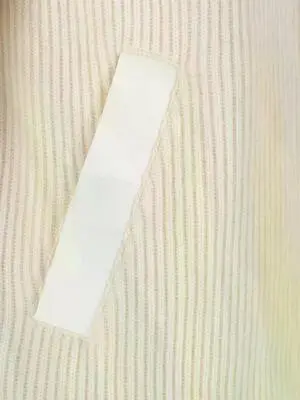Sacai Ribbed Zip-up Cardigan